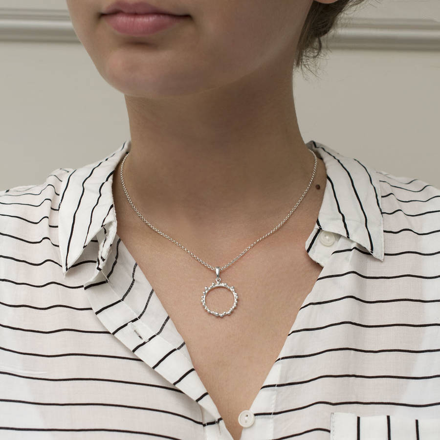 sterling silver splash necklace by martha jackson sterling silver ...