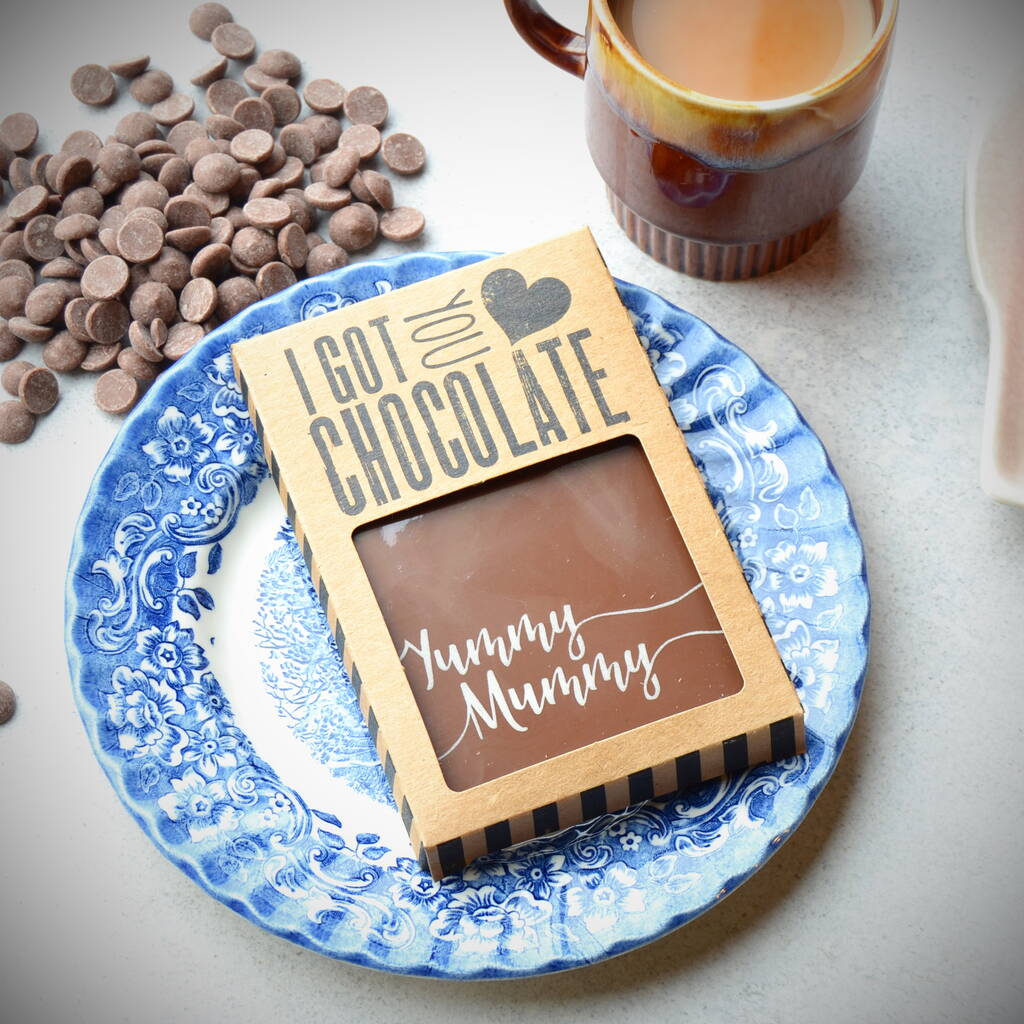 'yummy mummy' mother's day chocolate gift by bagstock & bumble ...