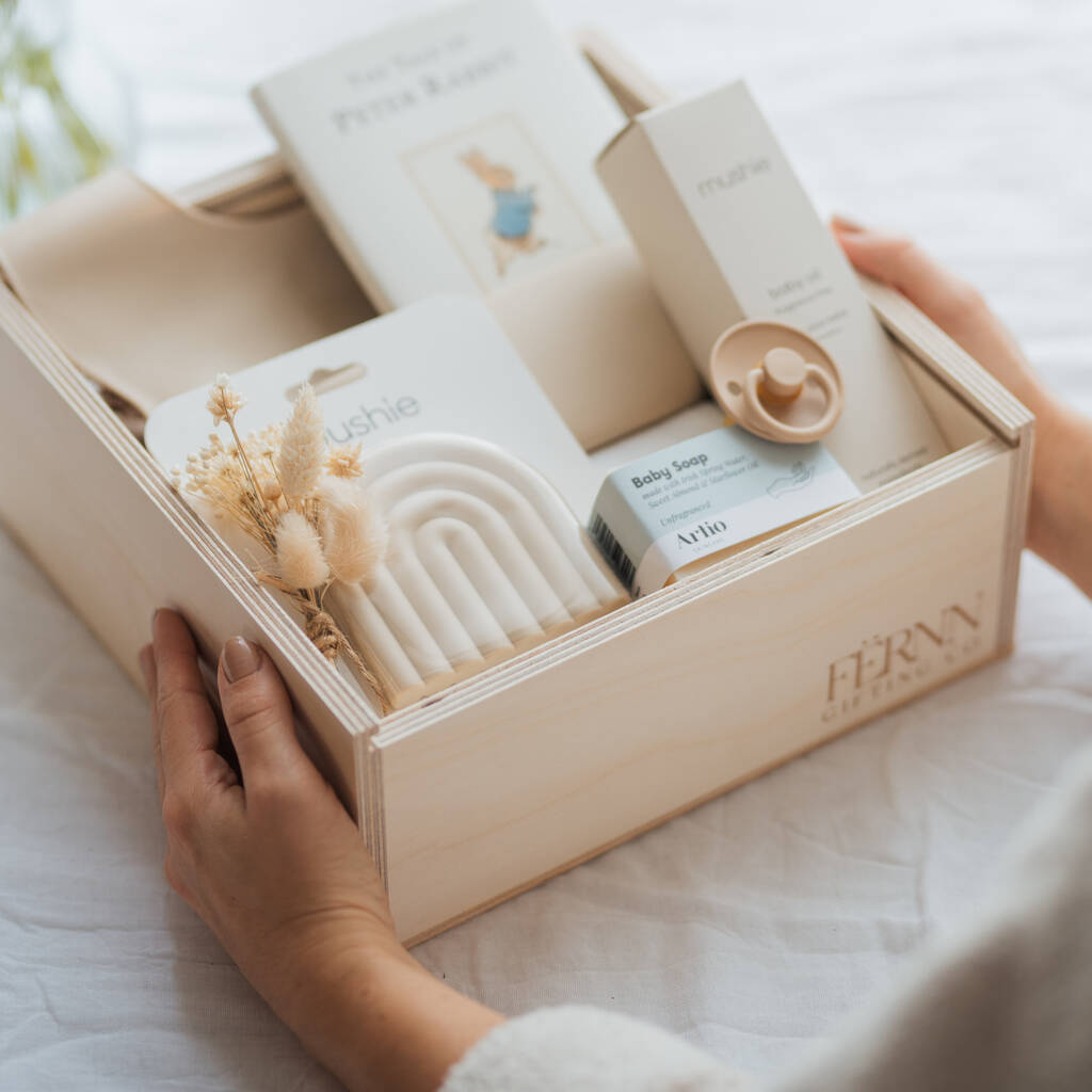 The New Baby Welcome Gift Hamper By FËRNN Gifting Co