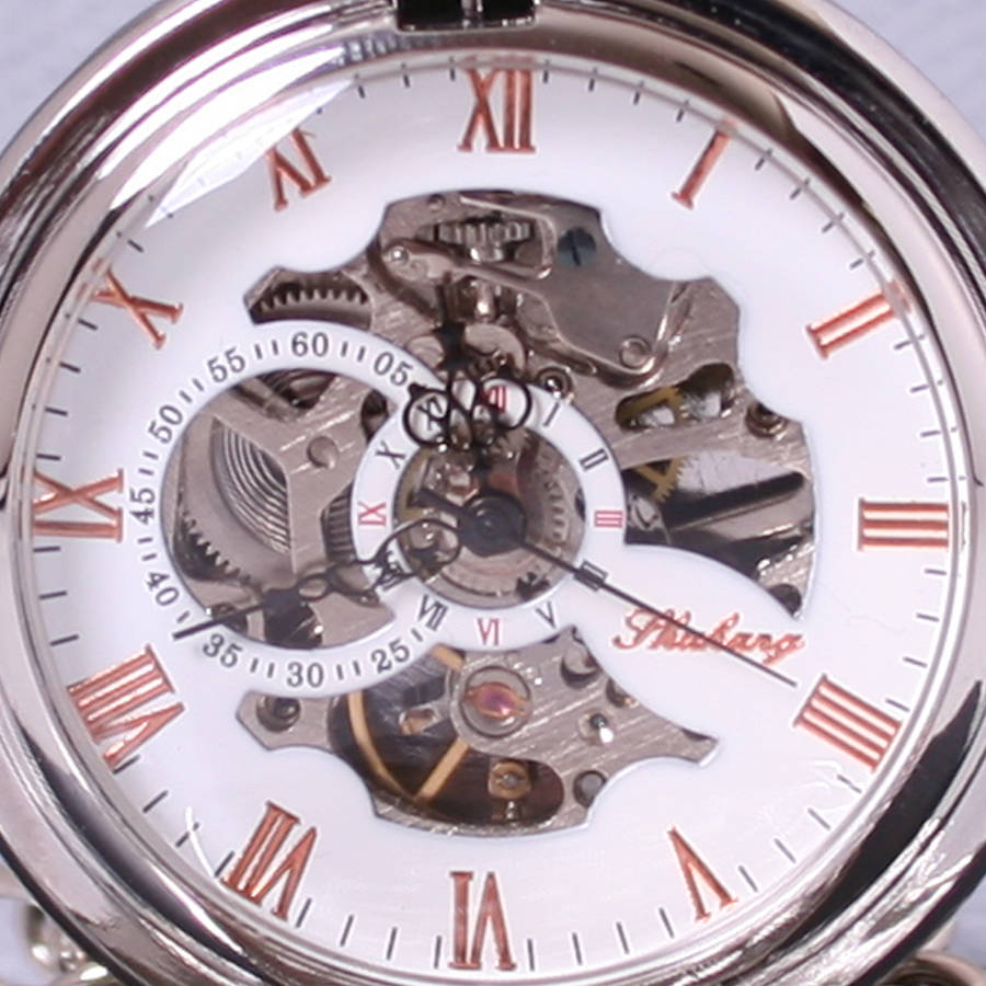 engraved pocket watch with roman numerals by giftsonline4u ...