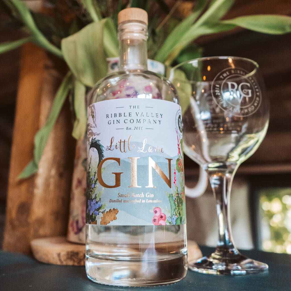 Little Lane Gin By The Ribble Valley Gin Co | notonthehighstreet.com