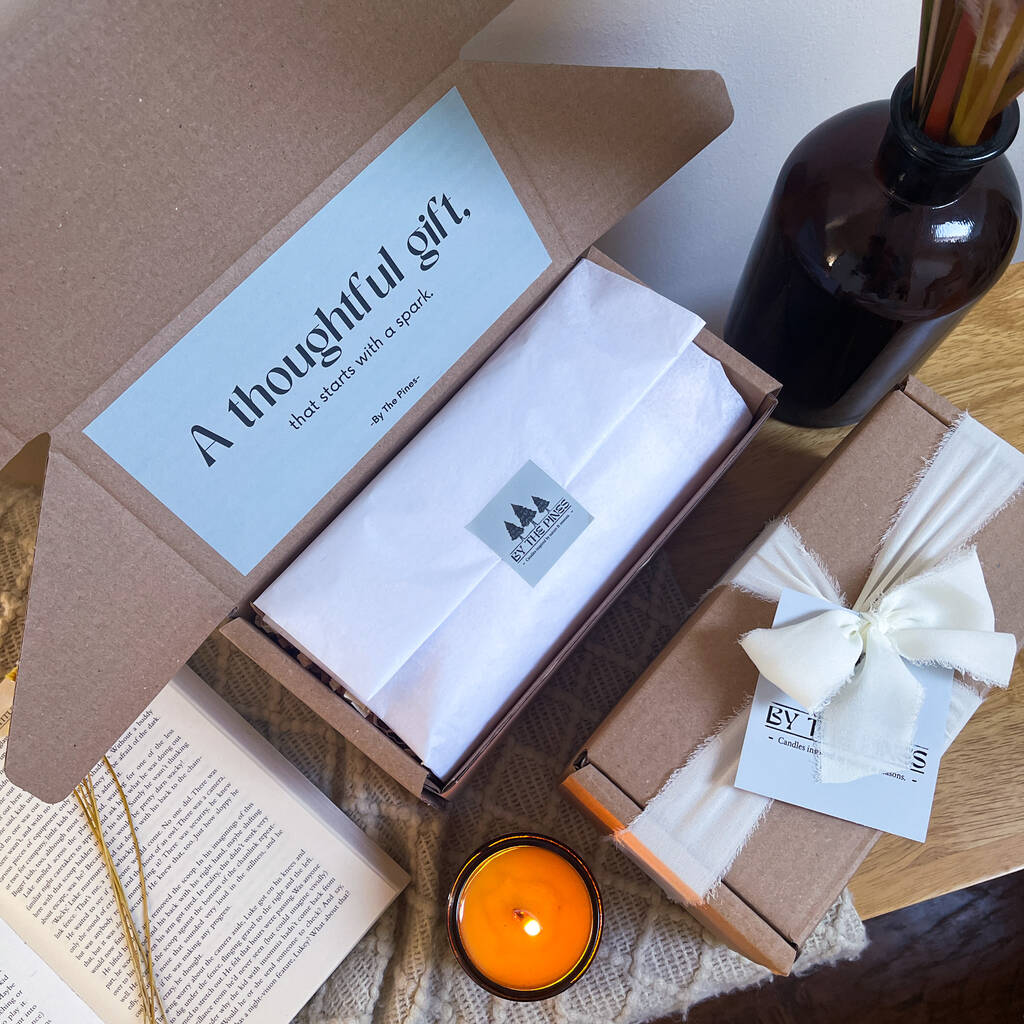 Personalised Good Luck Candle Gift Set By By The Pines ...