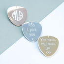 personalised contemporary guitar plectrum by penelopetom ...