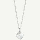 personalised small heart locket by molly brown london ...