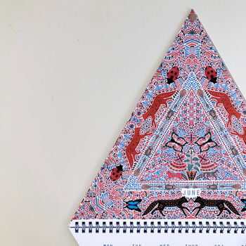 2023 Triangle Wall Calendar By Prism of Starlings | notonthehighstreet.com