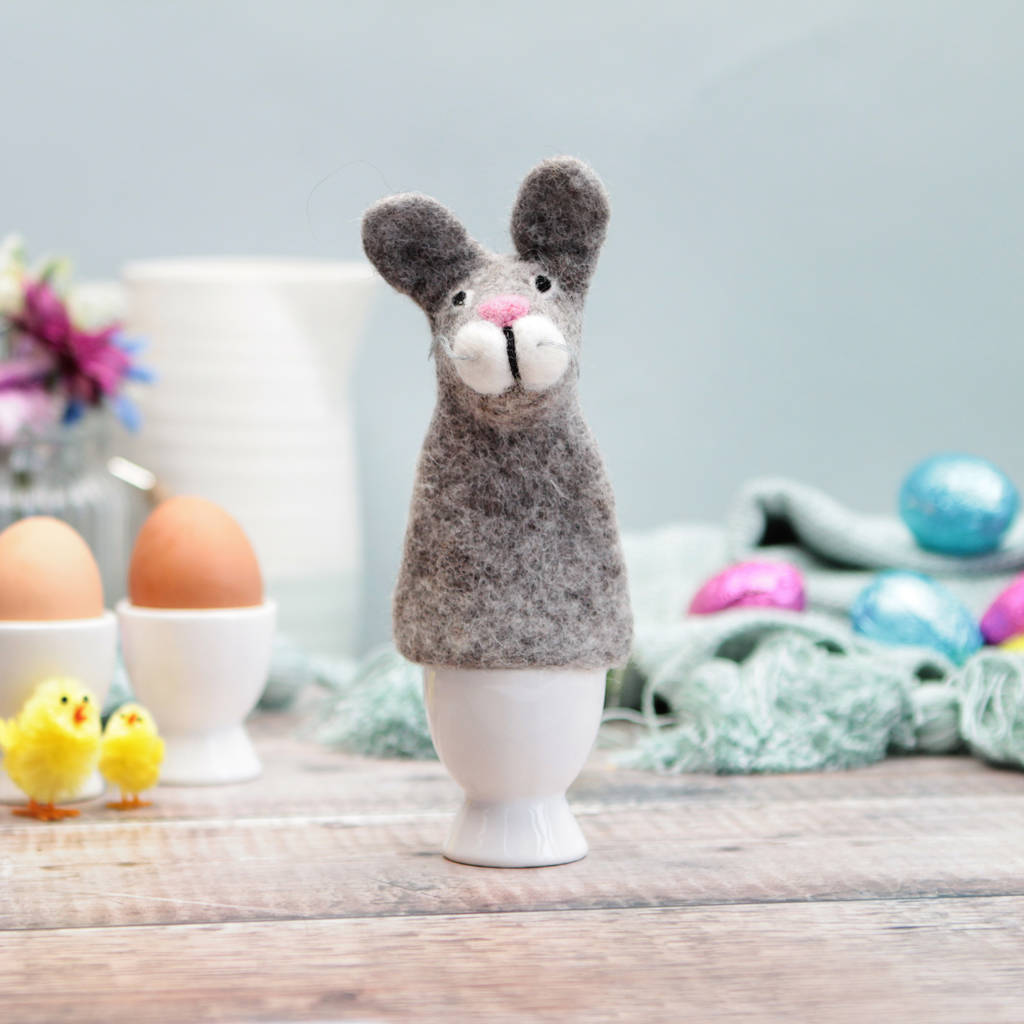 personalised felt easter egg cosy by postbox party | notonthehighstreet.com