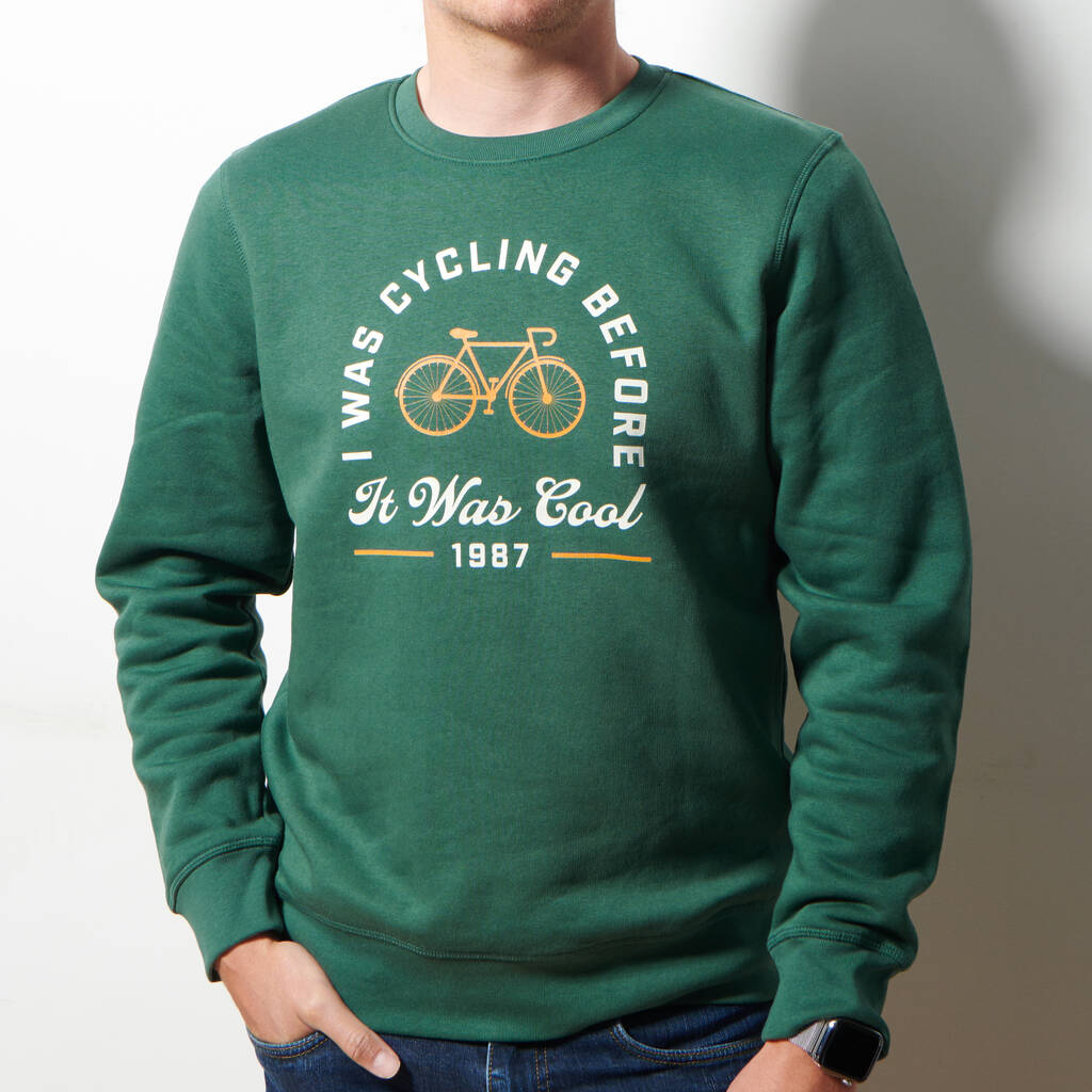 Personalised Organic Cotton Cycling Jumper By Oakdene Designs