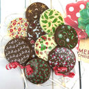 Christmas Chocolate Lollies, Set Of 10 By Cocoapod Chocolates ...