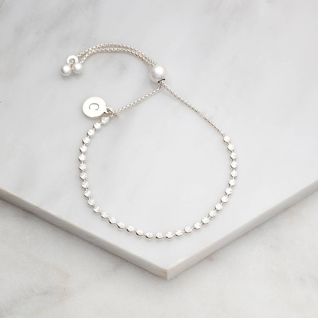 sterling silver star slider bracelet by bloom boutique ...