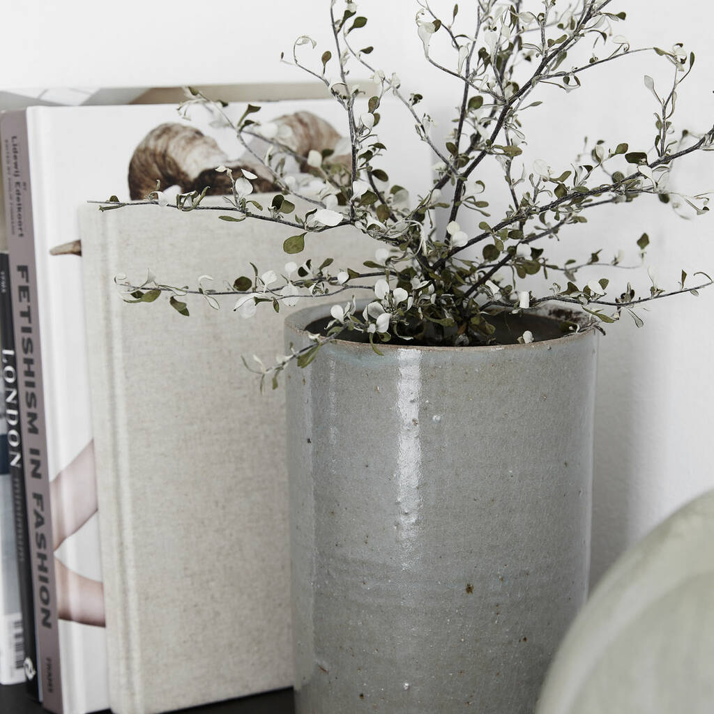 Grey Green Clay Storage Pot By Marquis & Dawe | notonthehighstreet.com