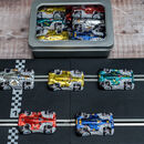 Gift Tin Of Chocolate Formula One Cars By Me And My Car ...
