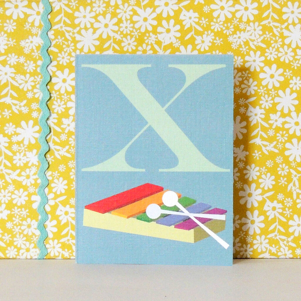 Mini X For Xylophone Card By Kali Stileman Publishing