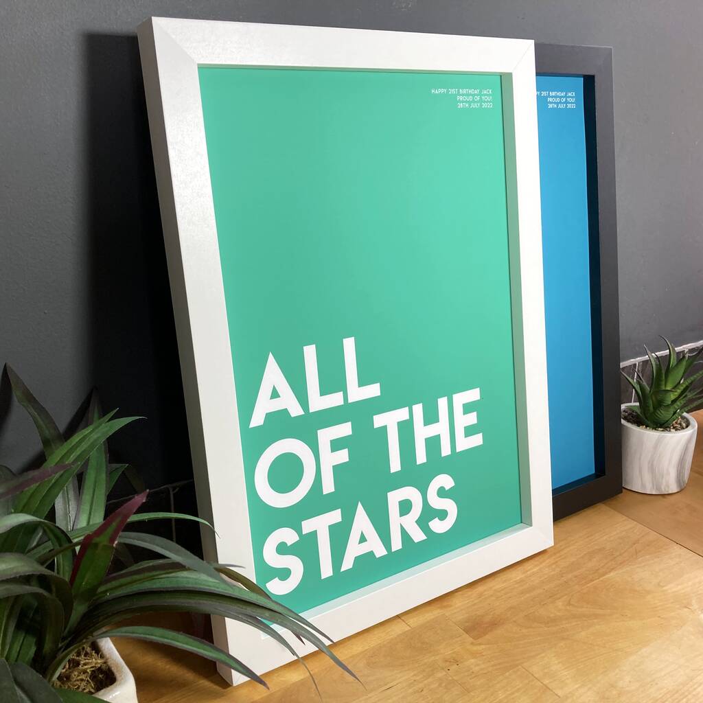 Personalised Song Title Print By Spin Collective Notonthehighstreet