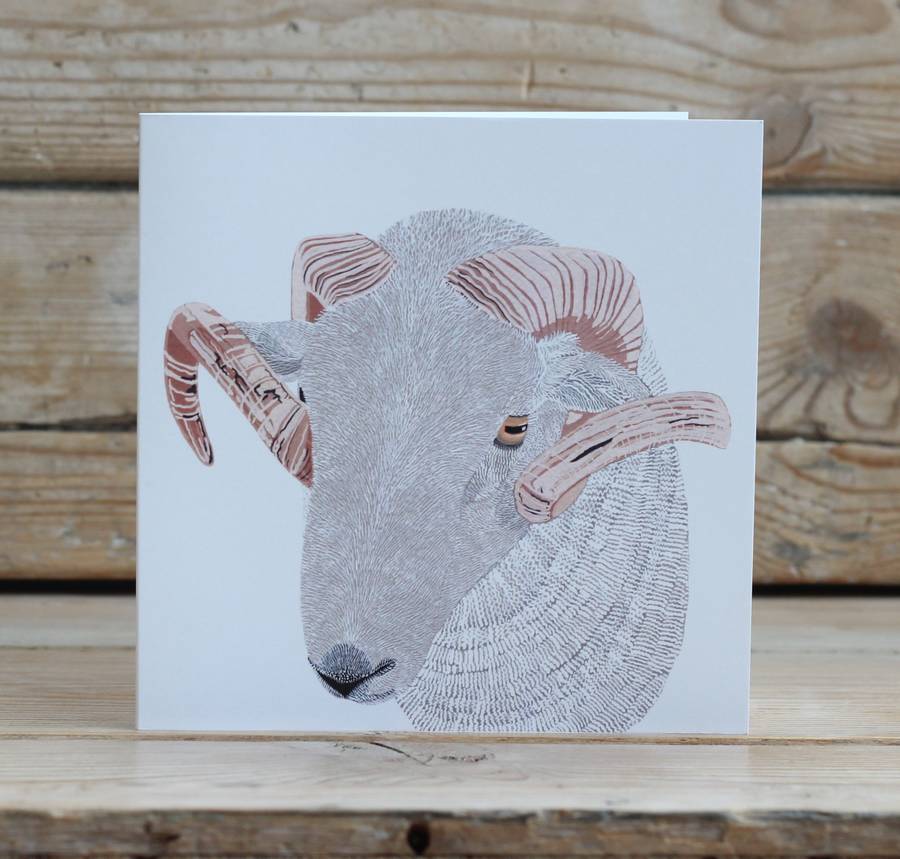 ram card by bird | notonthehighstreet.com