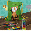 Personalised School Drawstring Backpack By When I Was A Kid ...