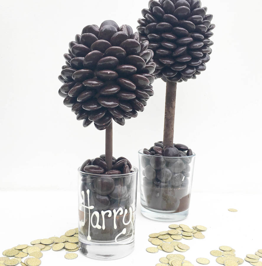 personalised minstrel chocolate sweet tree by sweet trees ...