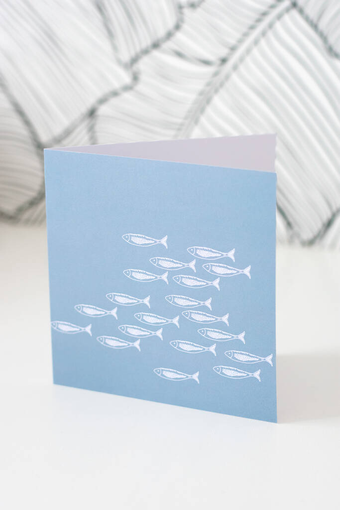 Fish Greetings Card By HELEN ROUND | notonthehighstreet.com
