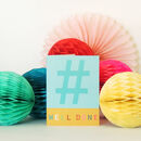 Mini Hashtag Well Done Card By Kali Stileman Publishing ...