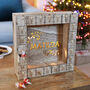 Personalised Wooden Vintage Advent Calendar Light Box By Lisa Angel ...