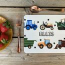 Tractor Placemat By Hendog Designs | notonthehighstreet.com