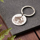 Personalised Adventure Mountain Metal Keyring By Oakdene Designs ...