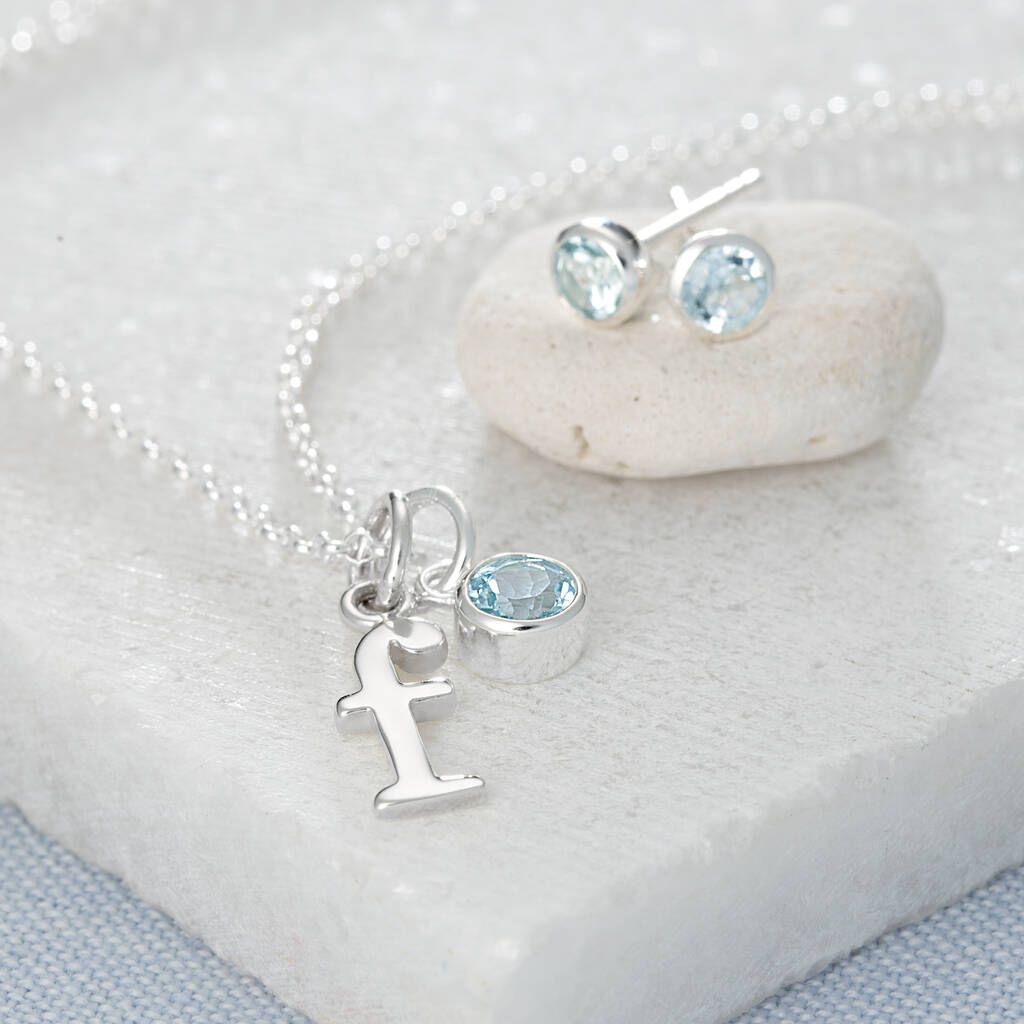 birthstone jewellery set by lily charmed | notonthehighstreet.com