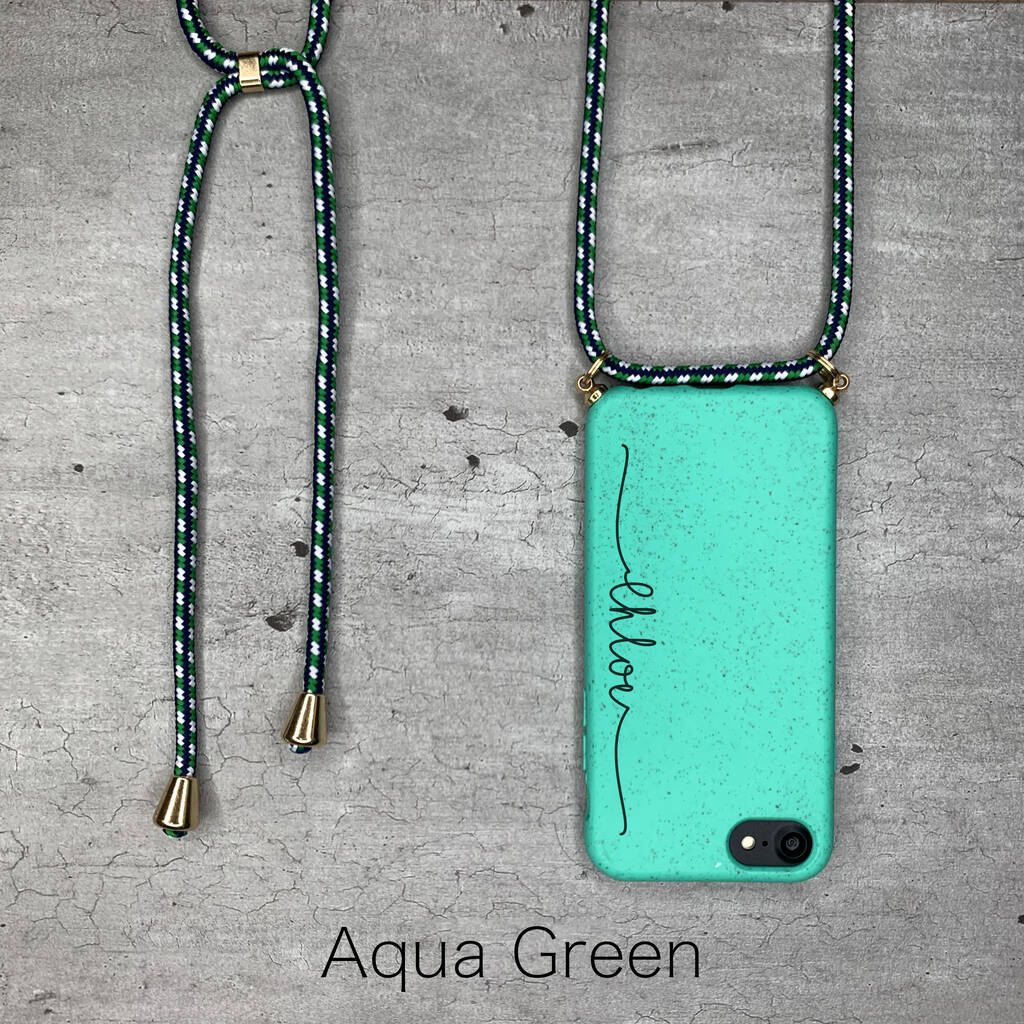 Personalised Eco Friendly Rope Case Cover For iPhone By ...