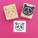 Panda Bear Rubber Stamp By Skull And Cross Buns Rubber Stamps ...