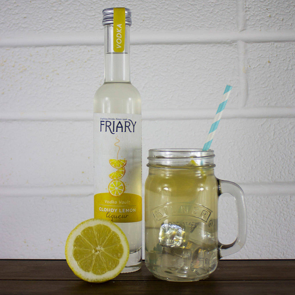 cloudy lemon vodka by friary | notonthehighstreet.com