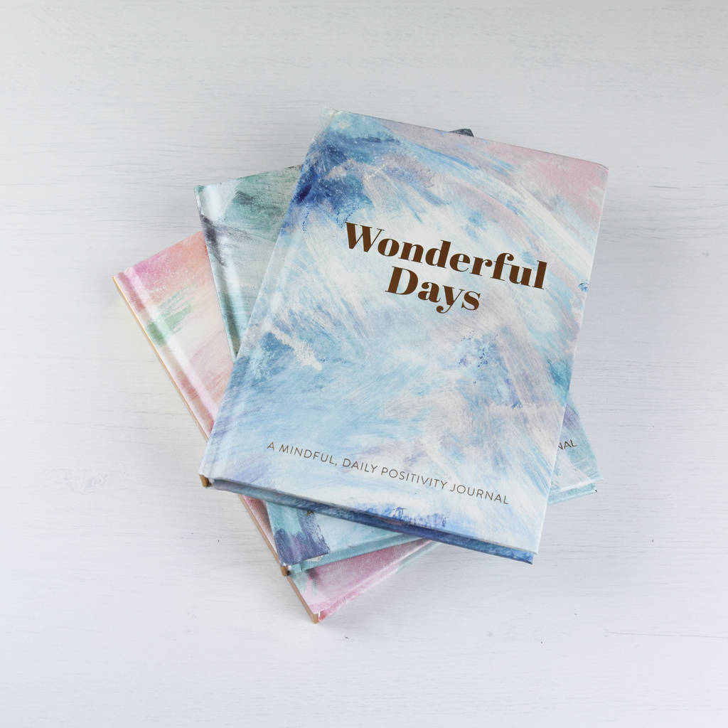 wonderful days a mindful, daily positivity journal by glad gifts ...