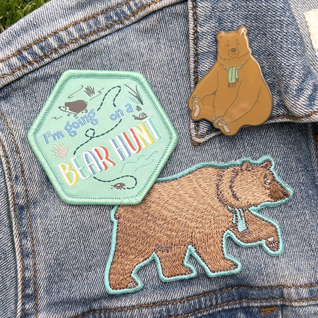 We're Going On A Bear Hunt | Patch Set By Pawprint Family