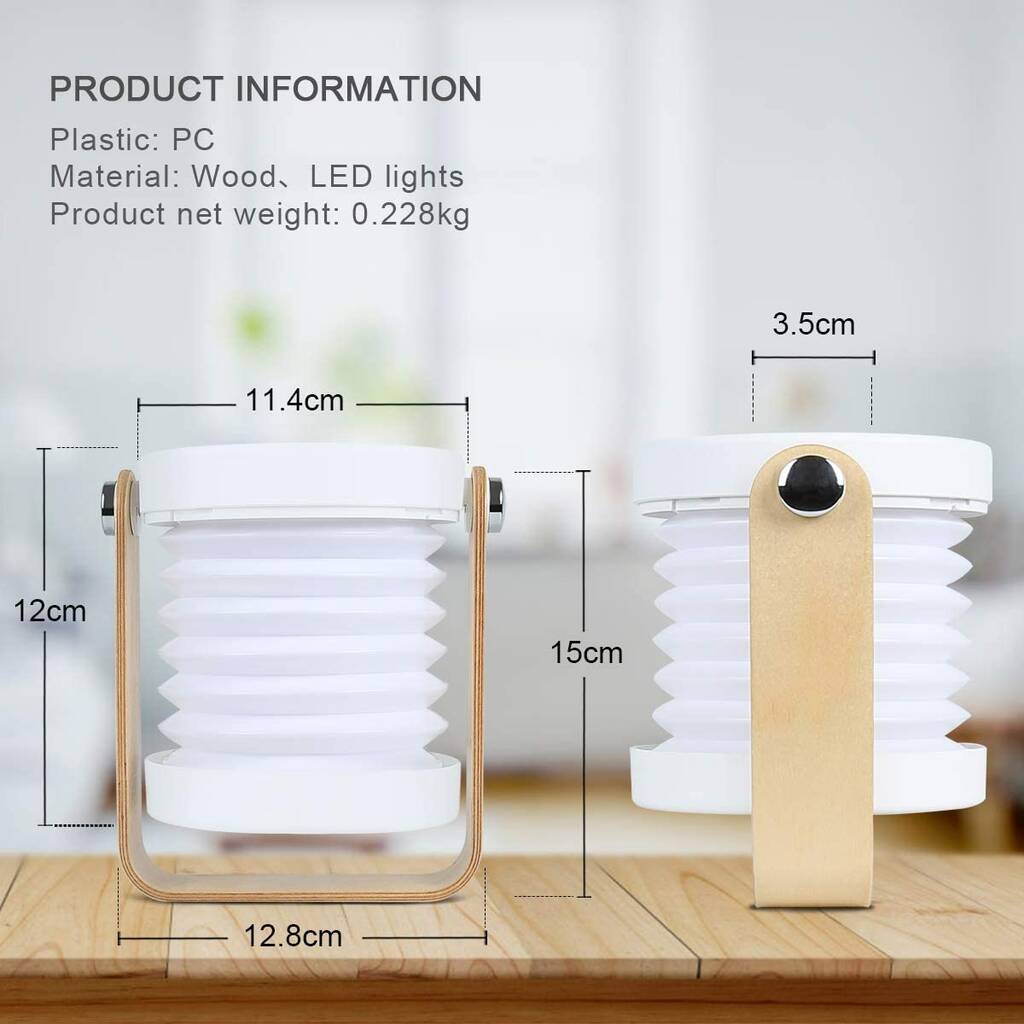 Smart LED Bedside Lamp Lantern By Momentum | notonthehighstreet.com