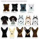 Personalised Dog Coaster And Mug Set By Heather Alstead Design ...