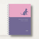 Personalised Cat Lover's Journal Or Notebook By Designed ...