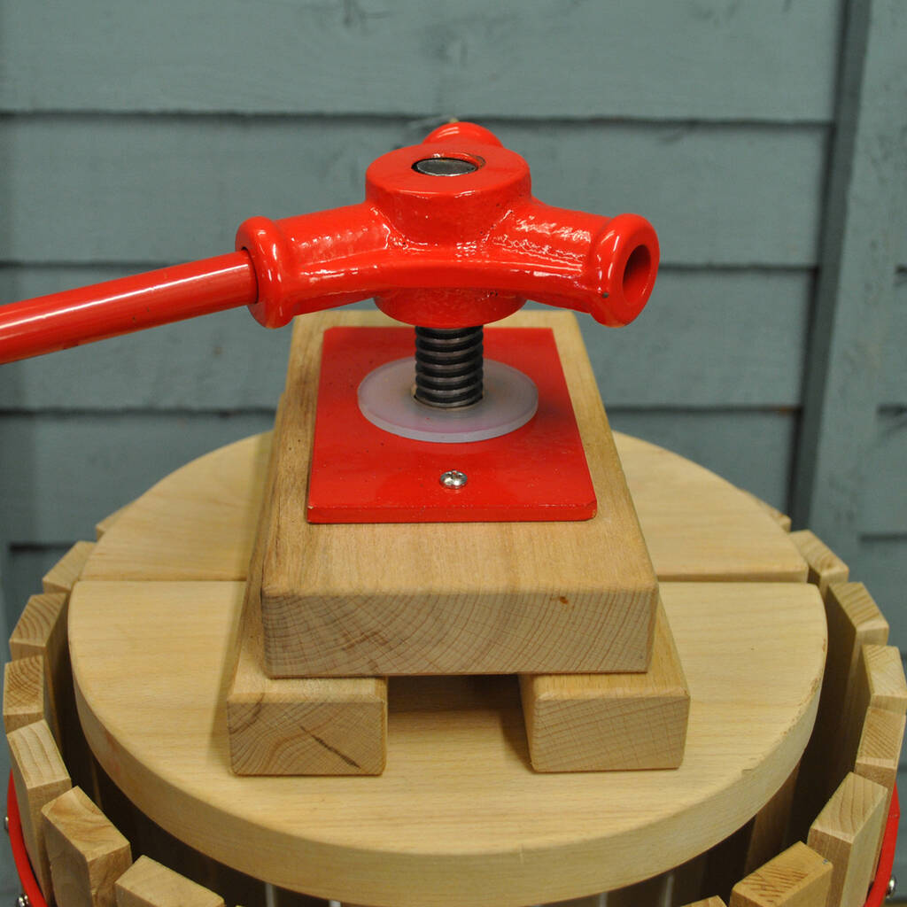 Traditional Six Litre Fruit And Apple Press By Garden Selections ...