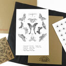 Archaeolepis Moth Art Print By Also The Bison | notonthehighstreet.com