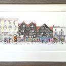 Farnham High Street 'the Borough' By Chris Gent Illustration ...