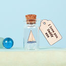 Personalised Sail Boat Keepsake Bottle Gift By Bombus ...