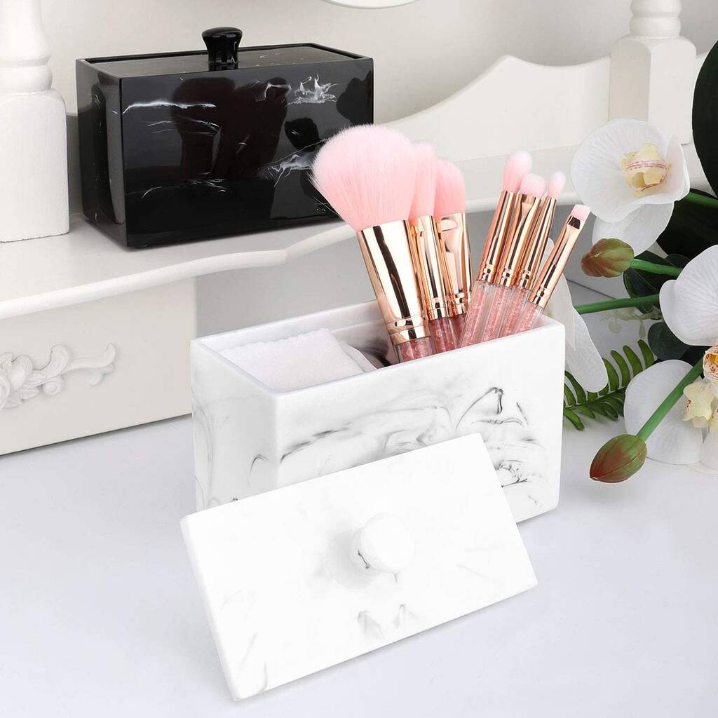 Ink White Two Compartment Organizer Container By Momentum