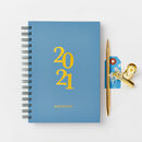 Personalised Original 2021 Weekly Diary By Martha Brook ...