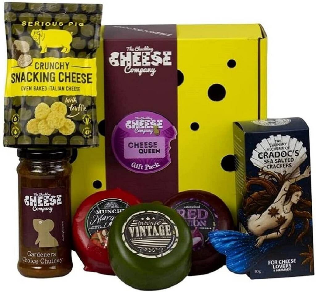 'Cheese Queen' Gift Box By The Chuckling Cheese Company ...