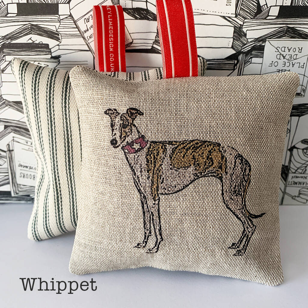 Whippet Or Greyhound Lavender Bags By Keylime Design ...