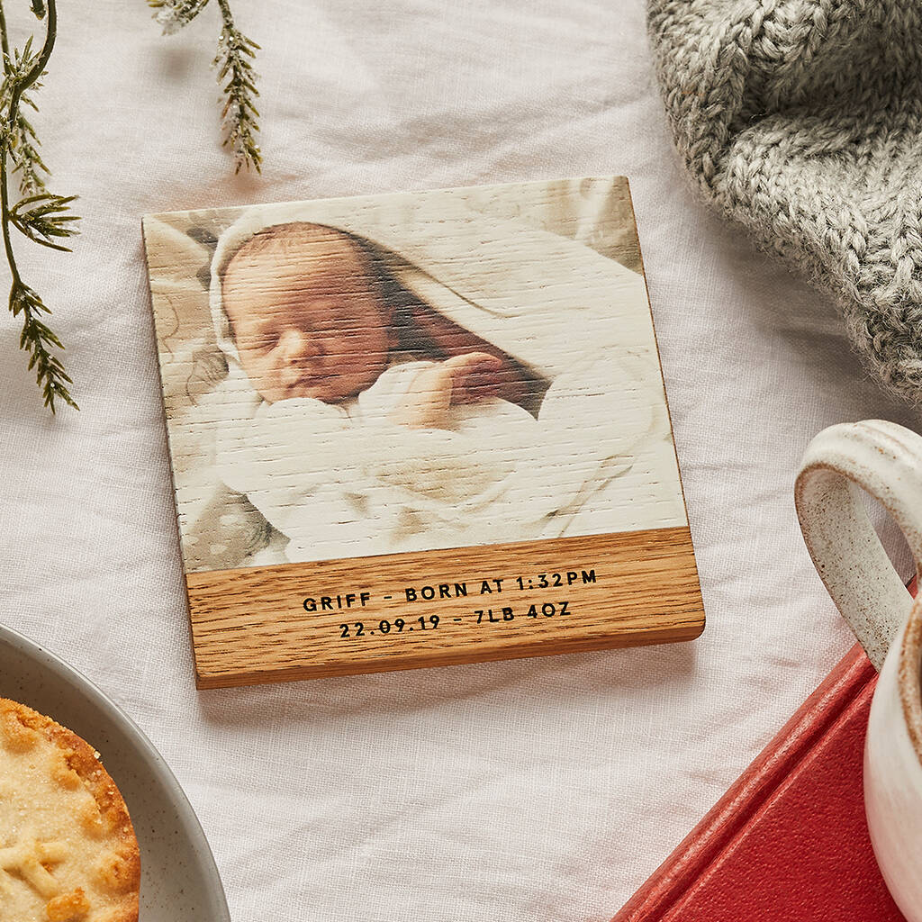 Personalised Photo Coaster With Message By Create Gift Love ...