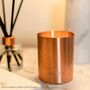Personalised Eco Luxury Scented Metallic Candle By Amaura London ...