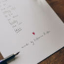 'she Let Go' Original Handwritten Poem By Words By Catherine Prutton ...