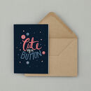 Cute As A Button Greetings Card By Rock Paper Scissors ...