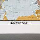 personalised scratch the world® travel edition map by maps ...
