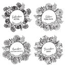 Personalised Wedding Month Flower Print By Letterfest ...