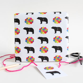 Rainbow Balloons Wrapping Paper By Heather Alstead Design ...