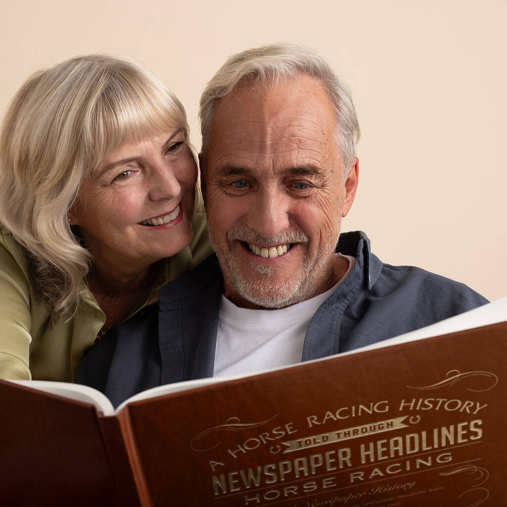 Horse Racing Personalised UK Sports Gift Newspaper Book By Historic ...